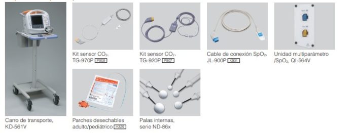 Desfibrilador Cardiolife TEC-5631 Marca: Nihon Kohden